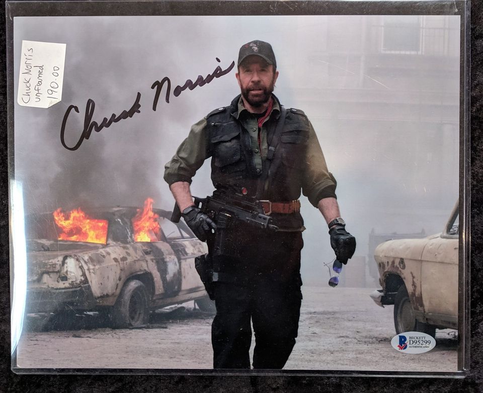 Chuck Norris 8x10 | Autographs Plus