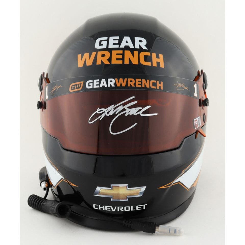Kurt Busch signed Gear Wrench Helmet Nascar JSA certified | Autographs Plus