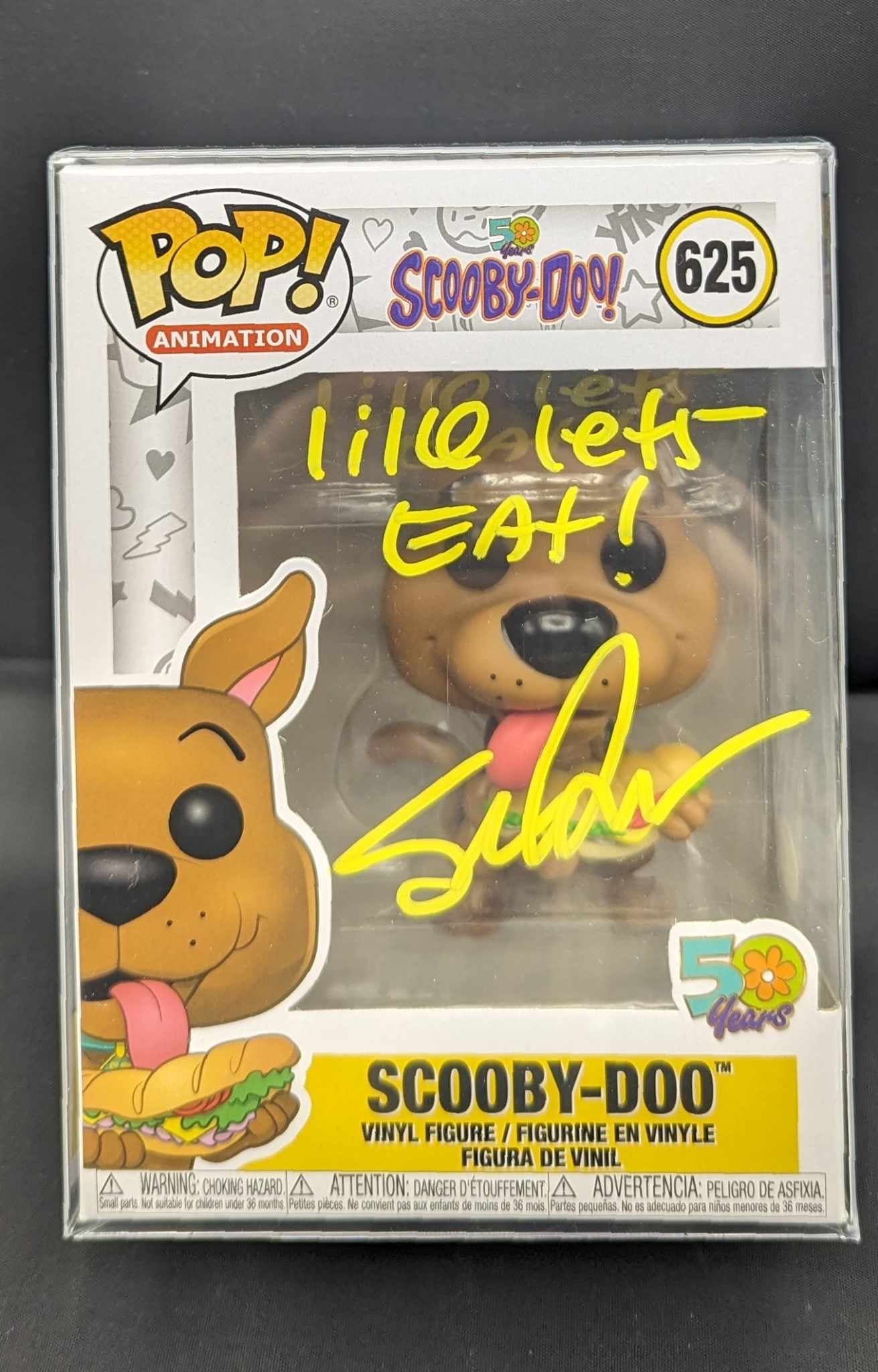 Scott Innes signed Scooby Doo pop 625. JSA certified. | Autographs Plus