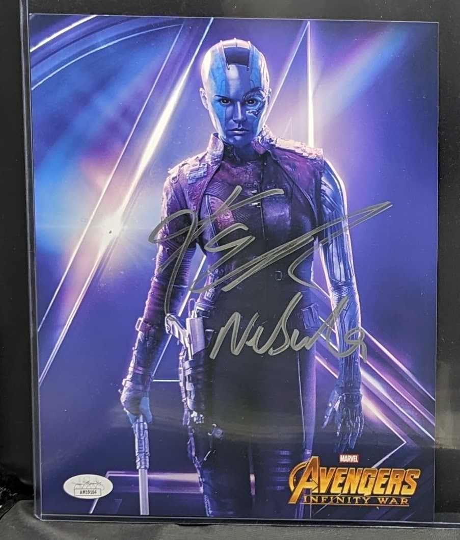 Karen Gillan signed 8x10. JSA certified. Nebula Guardians of the Galaxy ...