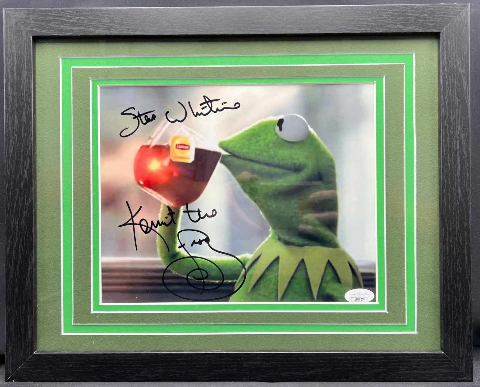 Steve Whitmire signed 11x14. JSA certified. Kermit the Frog ...