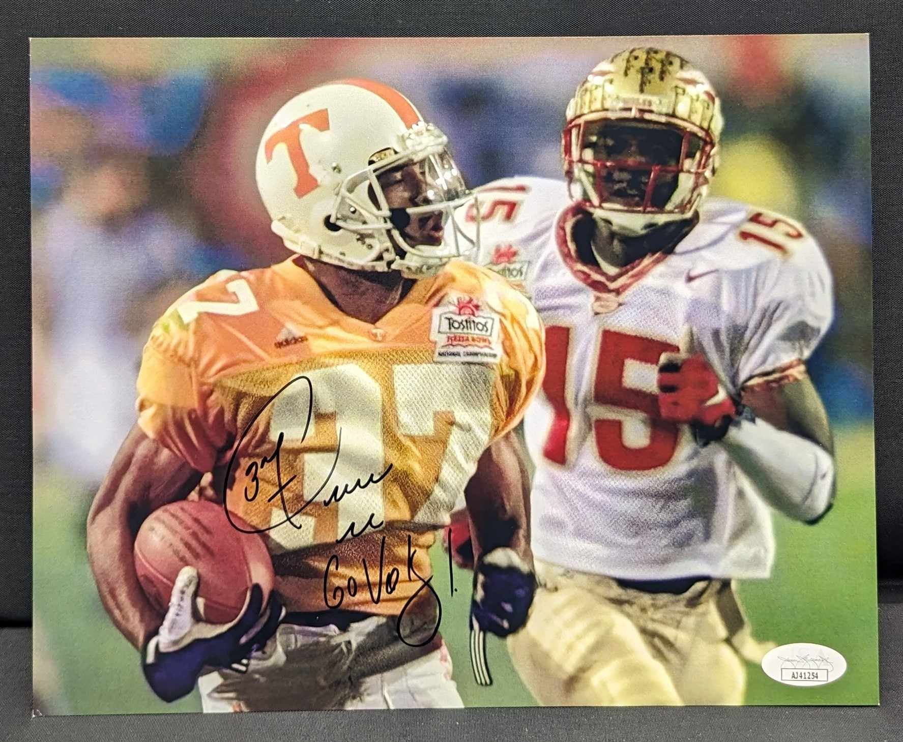 Peerless Price signed 8x10. JSA certified. Tennessee football ...